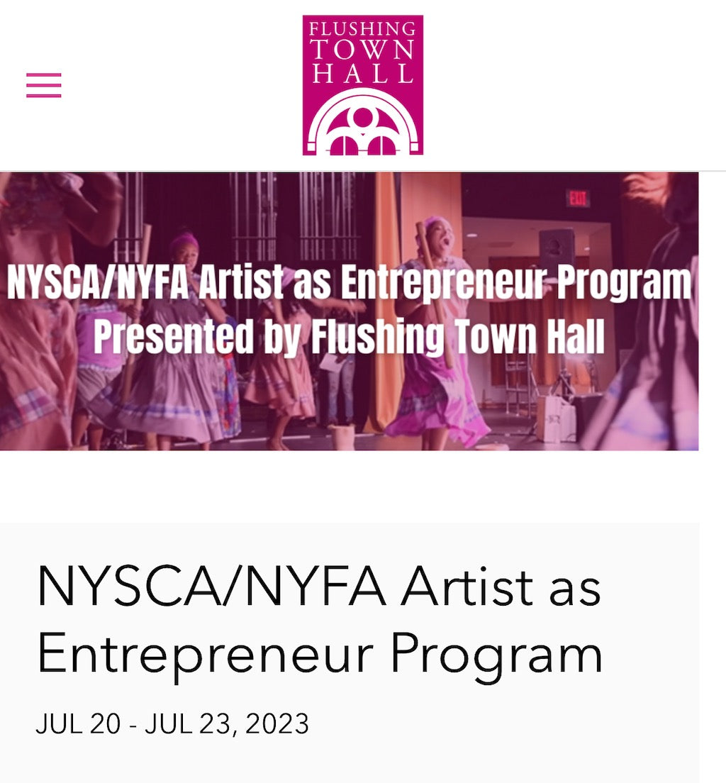 Michele Benjamin receives NYSCA/NYFA Artist as Entrepreneur Program ...
